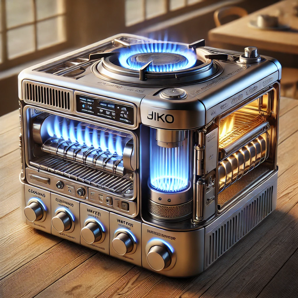 Green Energy Jiko Design: Convert CO to CO₂, Heat Water, and Roast with ...