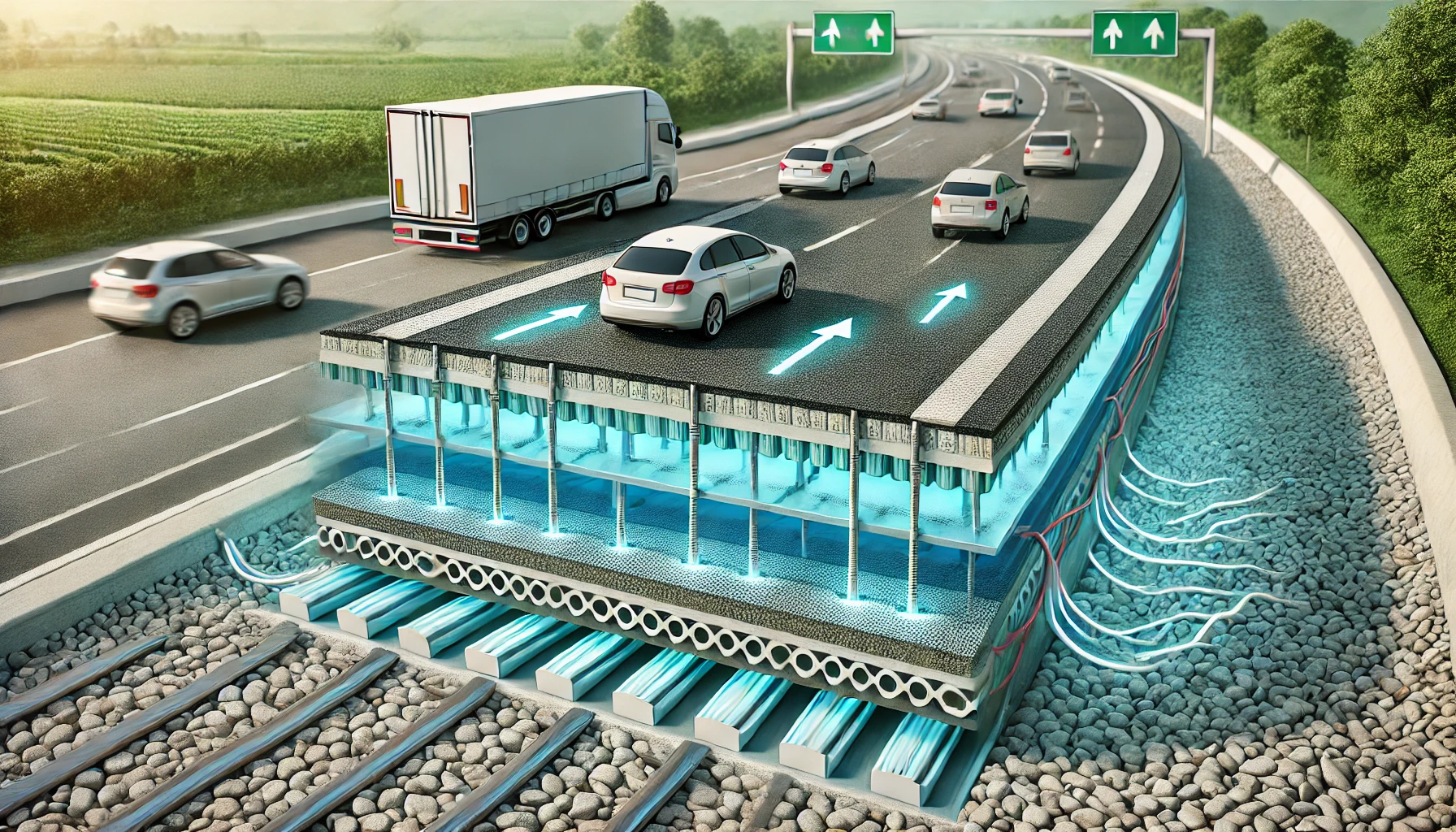 Generating Power from Vehicle Pressure on Highways - Creators Insight