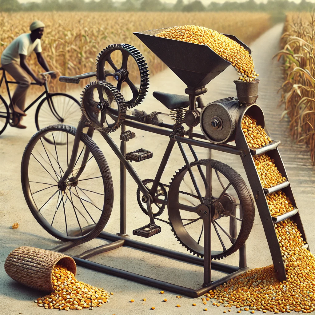 Pedal-Powered Maize Sheller - Creators Insight