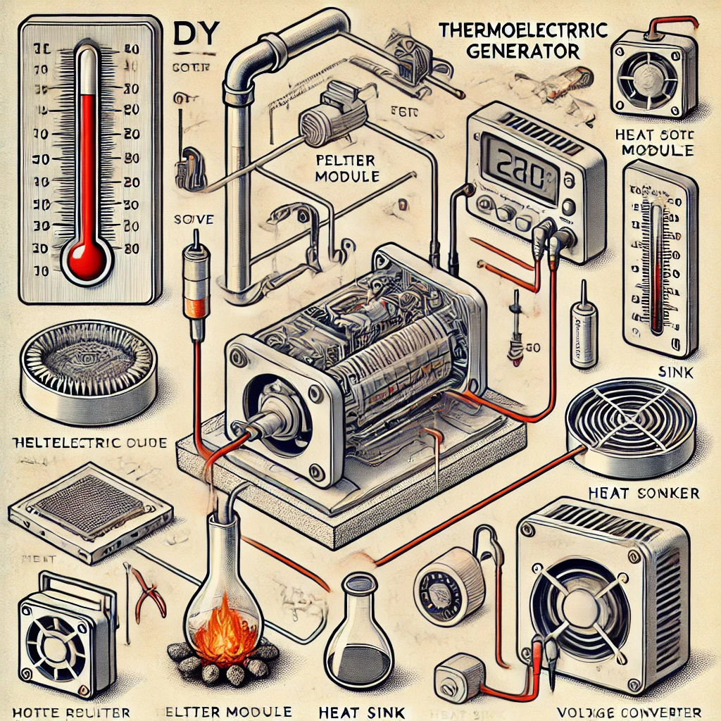 DIY Thermoelectric Generator – Convert Heat into Electricity - Creators ...