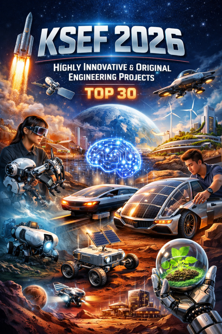 KSEF 2026 – HIGHLY INNOVATIVE & ORIGINAL ENGINEERING PROJECTS (TOP 30 ...